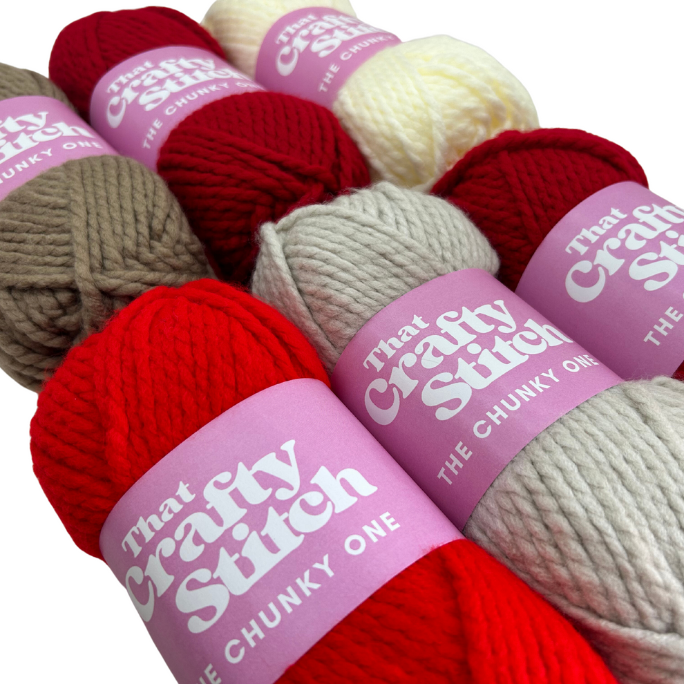 Super Chunky Yarn Bundle - Christmas – That Crafty Stitch