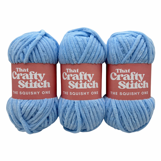 SUPER CHUNKY CHENILLE YARN - The Squishy One – That Crafty Stitch