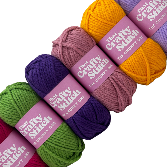 SUPER CHUNKY YARN - The Super Chunky One – That Crafty Stitch