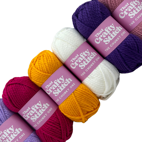 SUPER CHUNKY YARN - The Super Chunky One – That Crafty Stitch