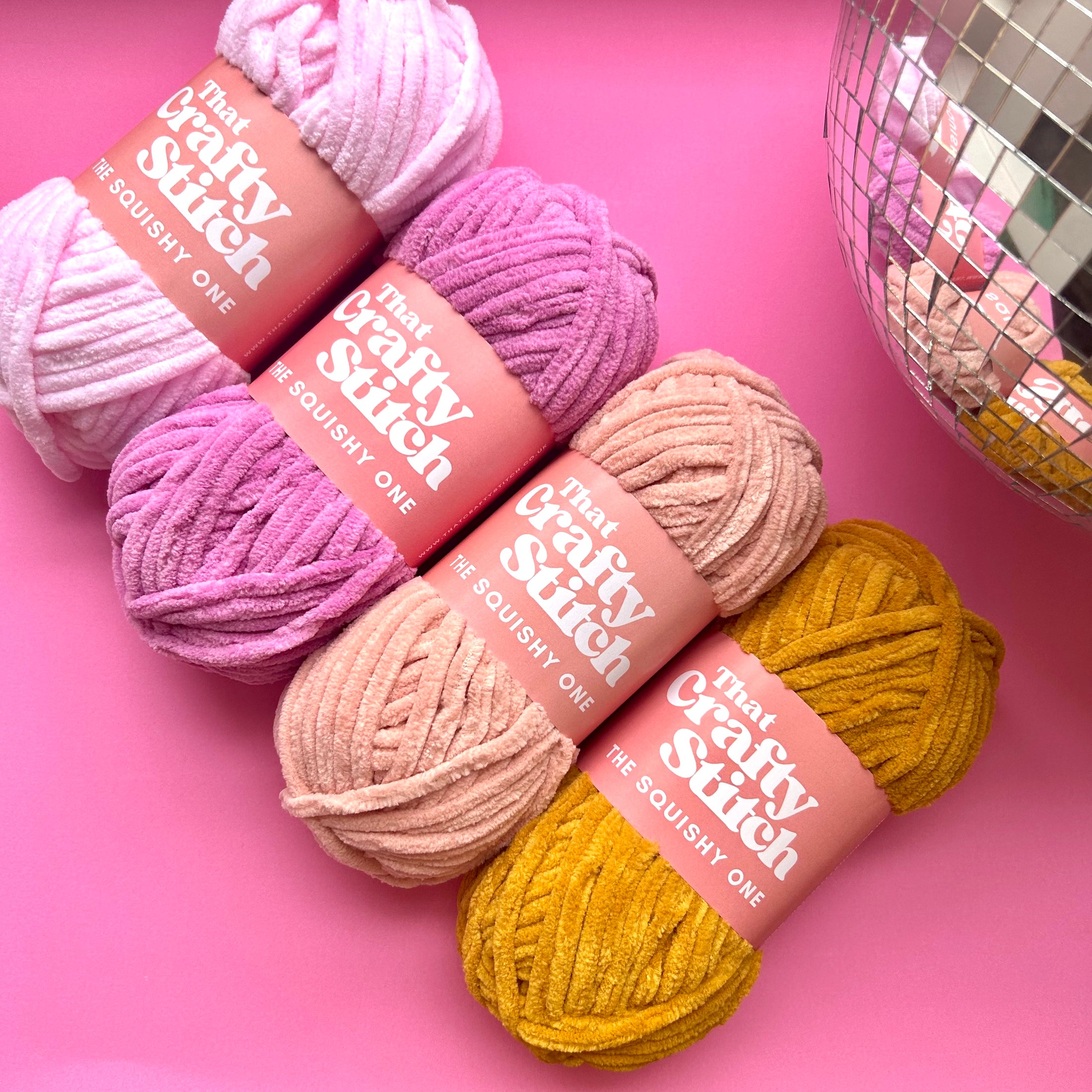 SUPER CHUNKY CHENILLE YARN - The Squishy One – That Crafty Stitch