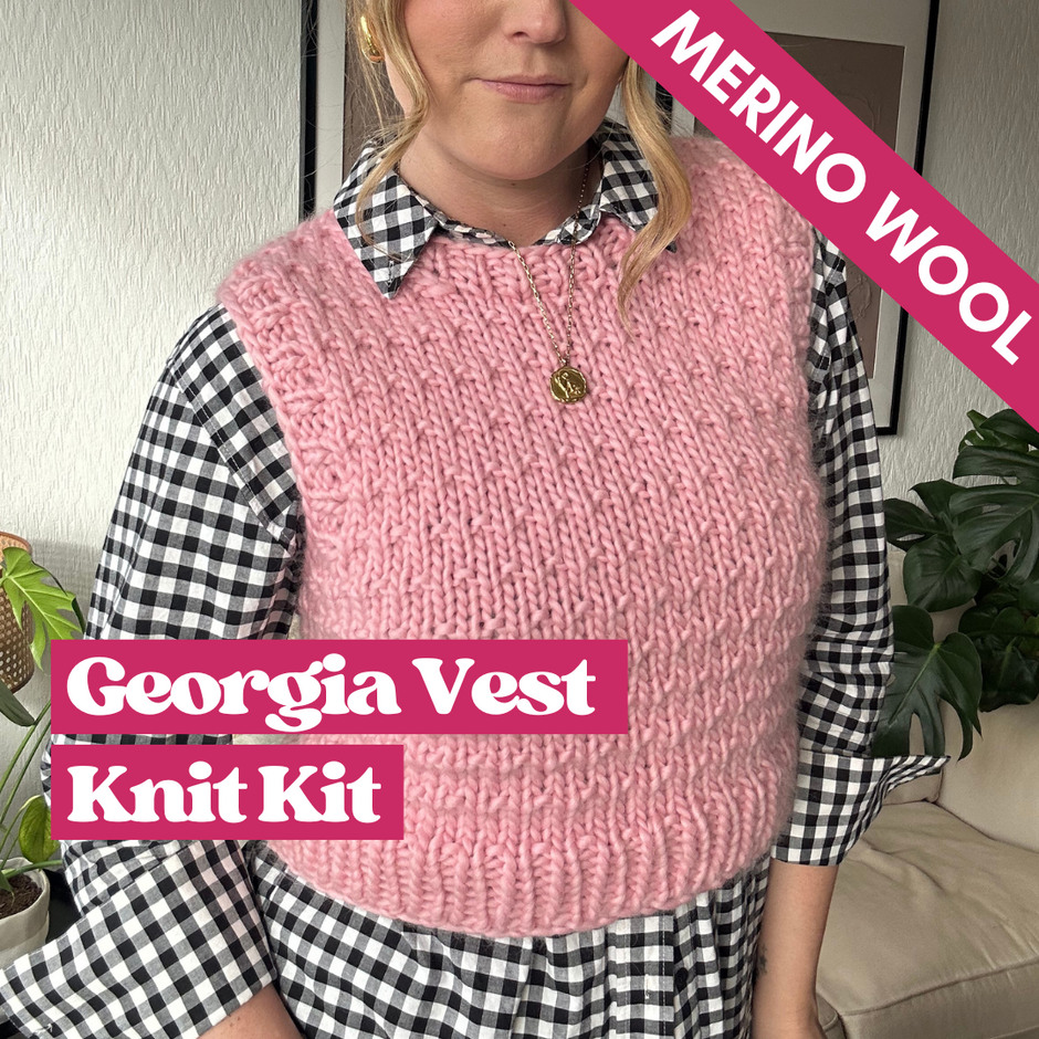 GEORGIA COLLECTION - Intermediate Knitting Kits – That Crafty Stitch